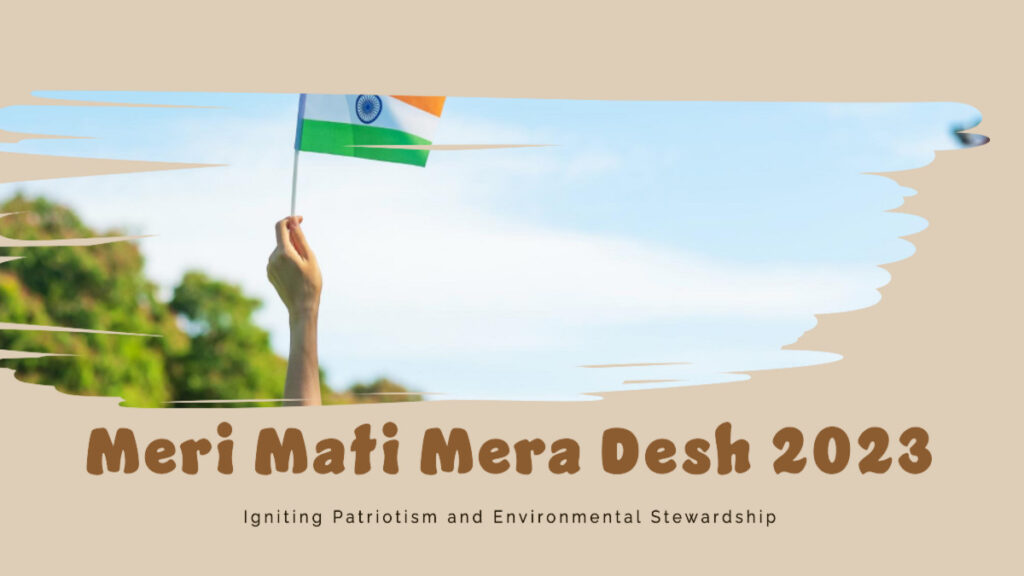 CBSE 'Meri Mati Mera Desh 2023' Initiative: Ignite Patriotism - EduKraze