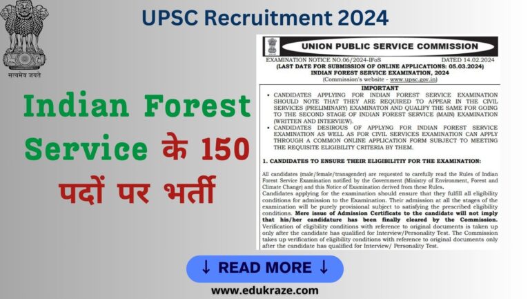 Indian Forest Service - EduKraze