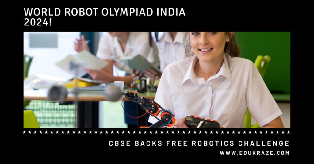 CBSE Backs Free Robotics Challenge! Apply Now For World Robot Olympiad ...